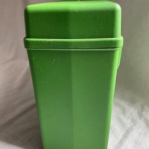 Vintage Retro Green Plastic File Storage Holder With Handle 1970s - Etsy