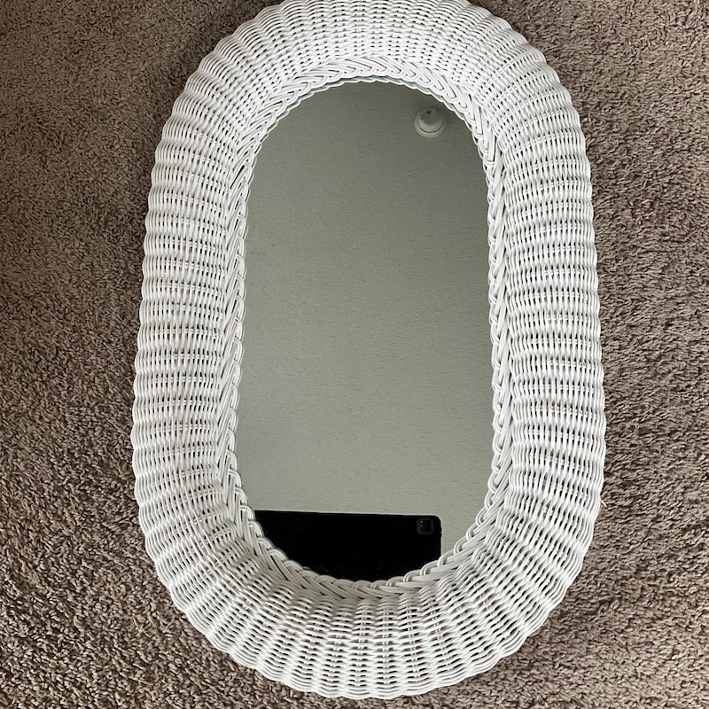 Wicker Mirror - Etsy