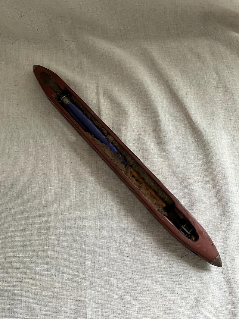 Vintage Wooden Boat Loom Weaving Shuttle - Etsy