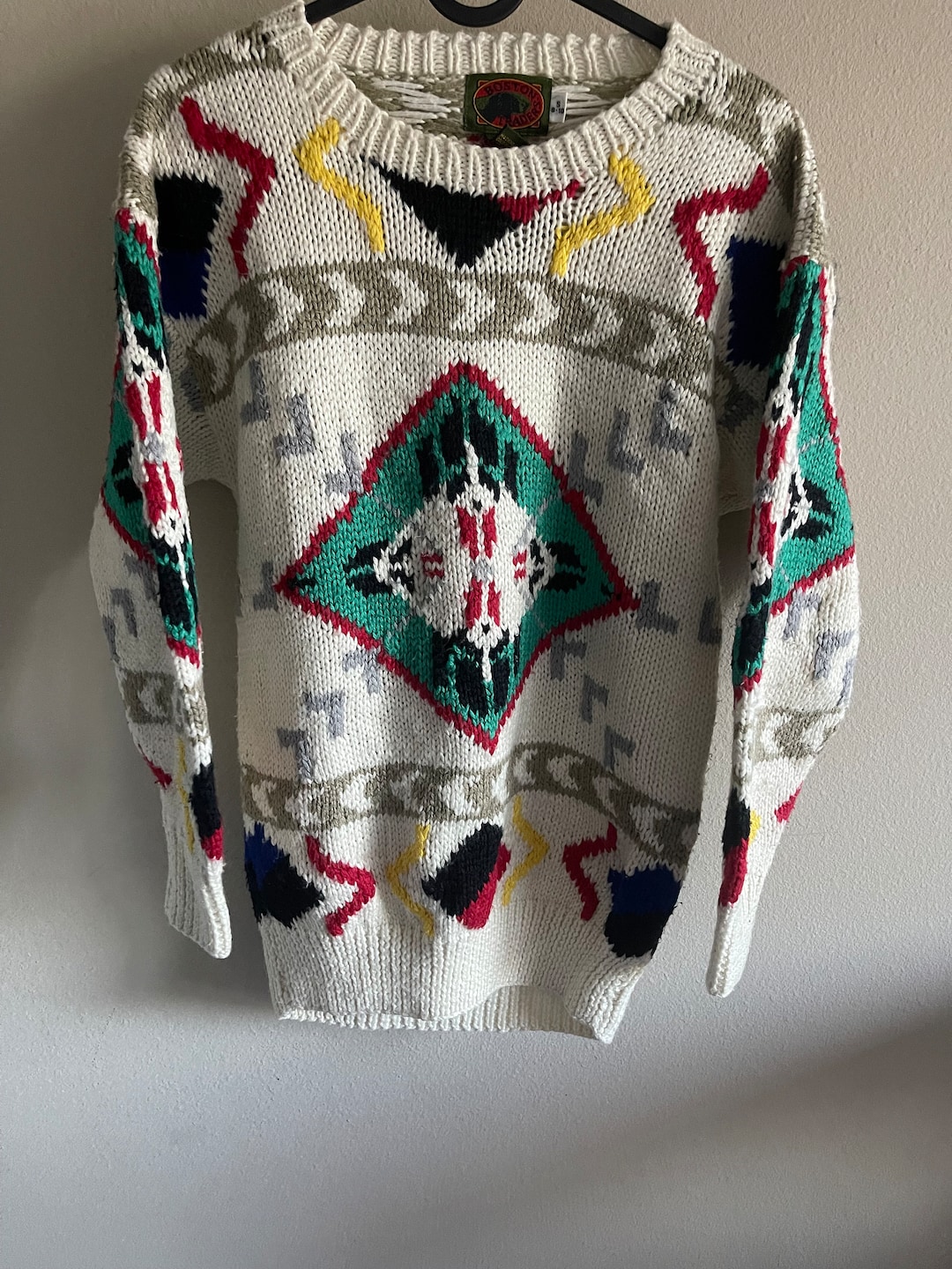 Vintage Boston Trader Womans Sweater - Small - Etsy