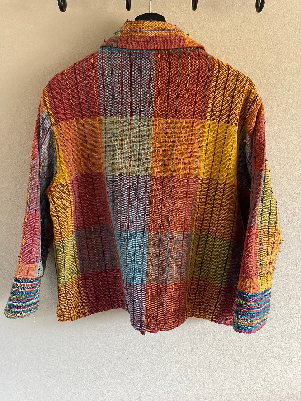 Vintage BOHO Travelsmith Multi Color Statement - Etsy