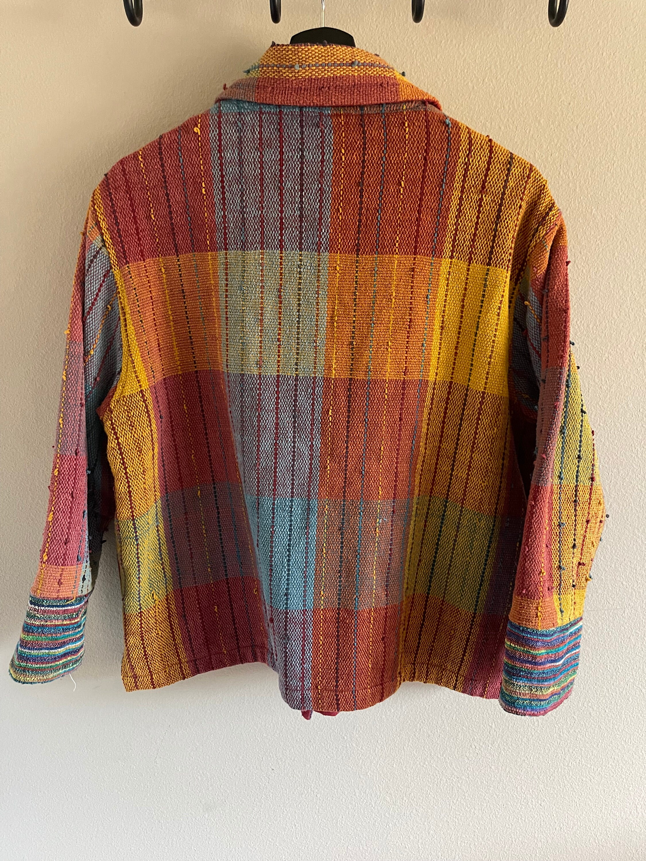 Vintage BOHO Travelsmith Multi Color Statement - Etsy