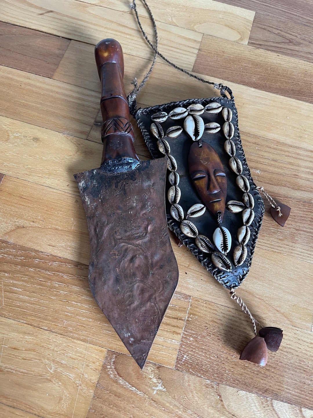 Vintage/antique African Knife With Hand Made Sheath - Etsy