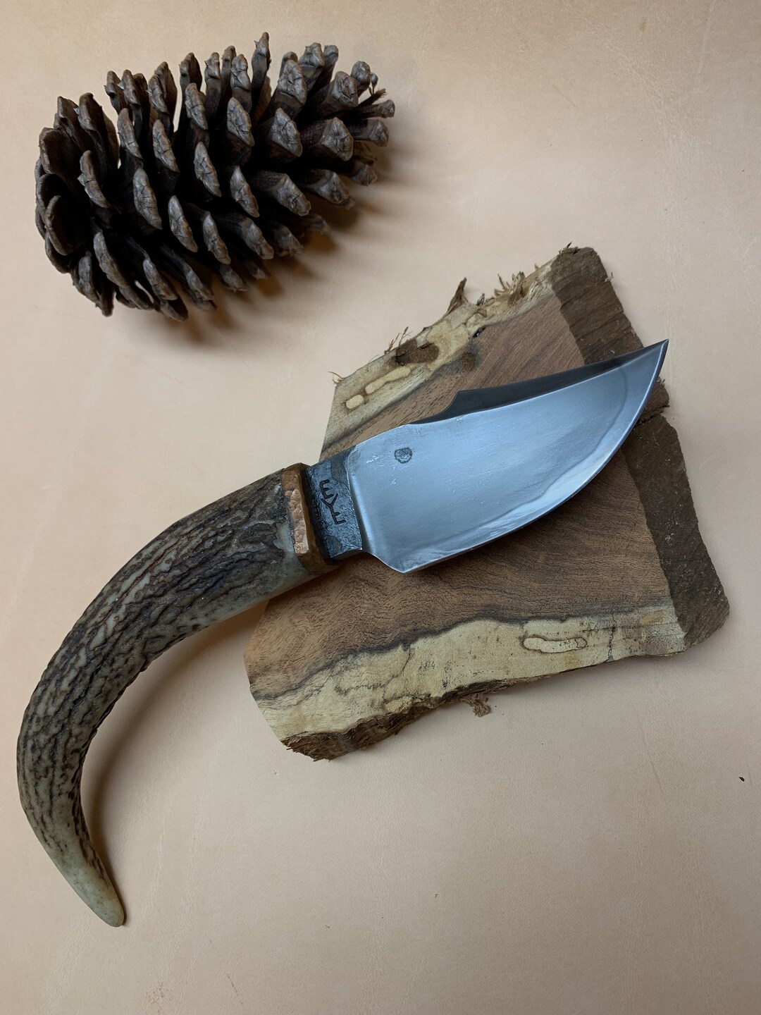 Custom Handmade EDC Hunting Knife-sold - Etsy