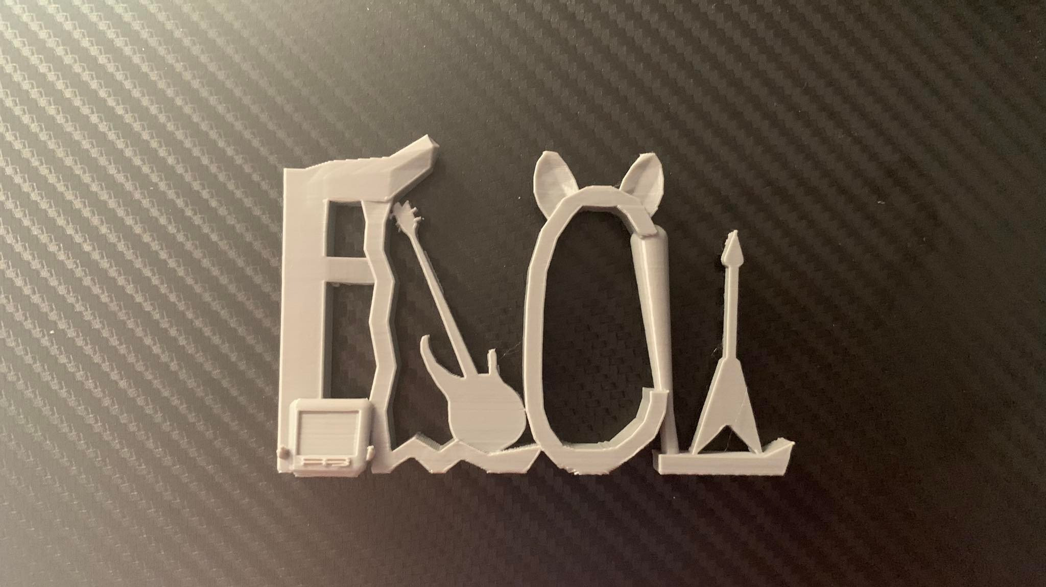 FLCL Fooly Cooly Anime 3D Printed Logo - Etsy