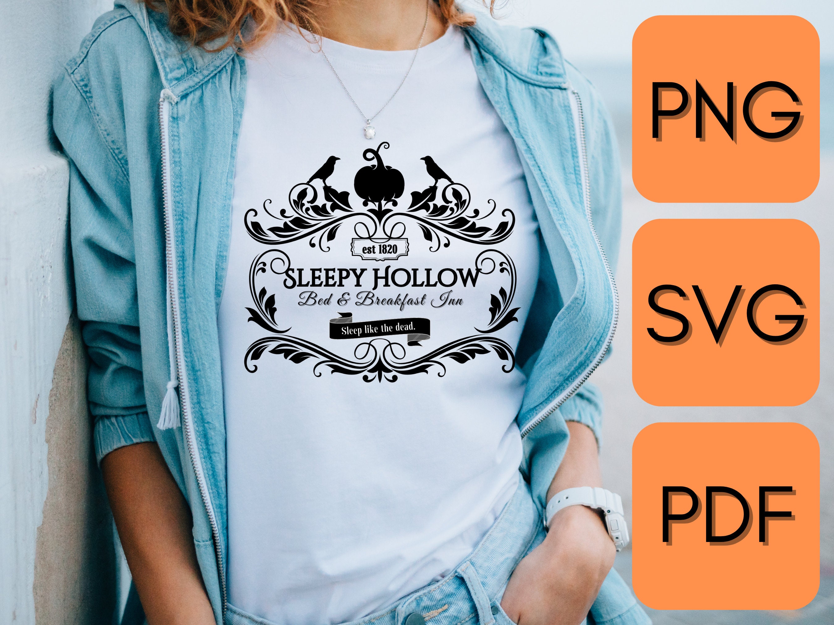 Sleepy Hollow SVG, PNG, PDF | Halloween Svg | Halloween Cricut Svg ...