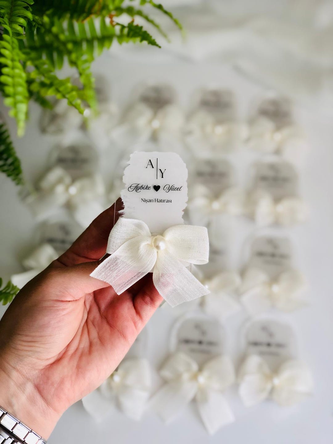 Personalized Wedding Magnet Favors, Clear Acrylic, Engagement Gifts - Etsy