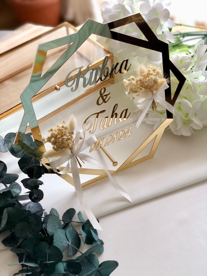 Personalized Plexiglass Table Name Plate, Engagement Decor - Etsy