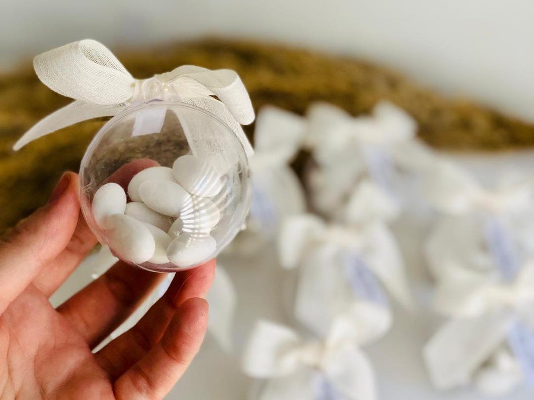 Candy Almond Gift in Mica Sphere, Sugary Gifts for Guests, 50th ...