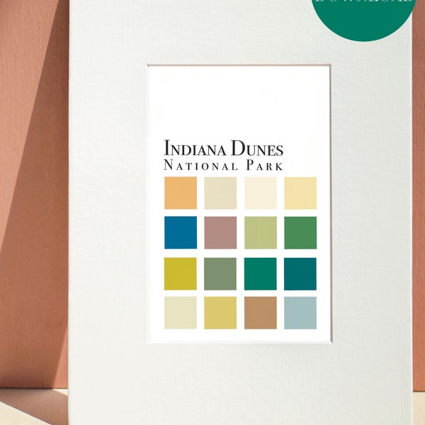 National Park Color Palette - Etsy