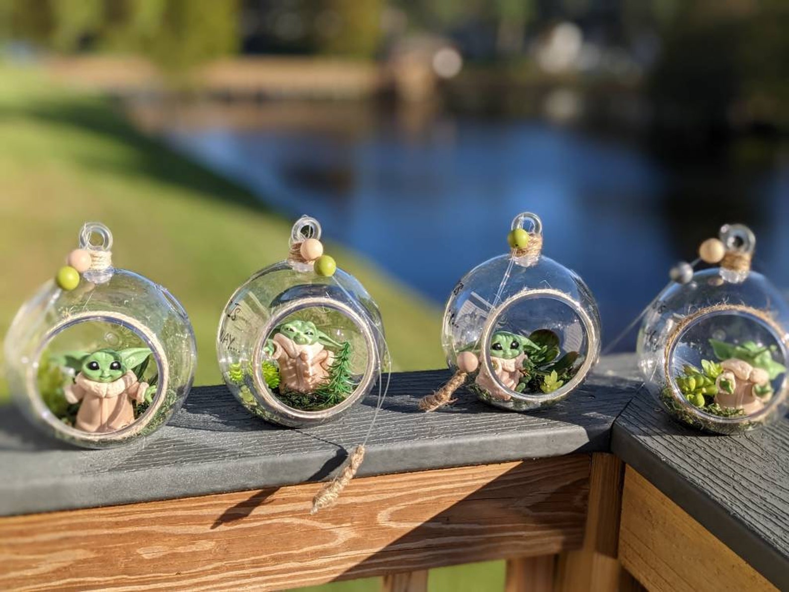 Baby Grogru Terrarium Planter - Etsy