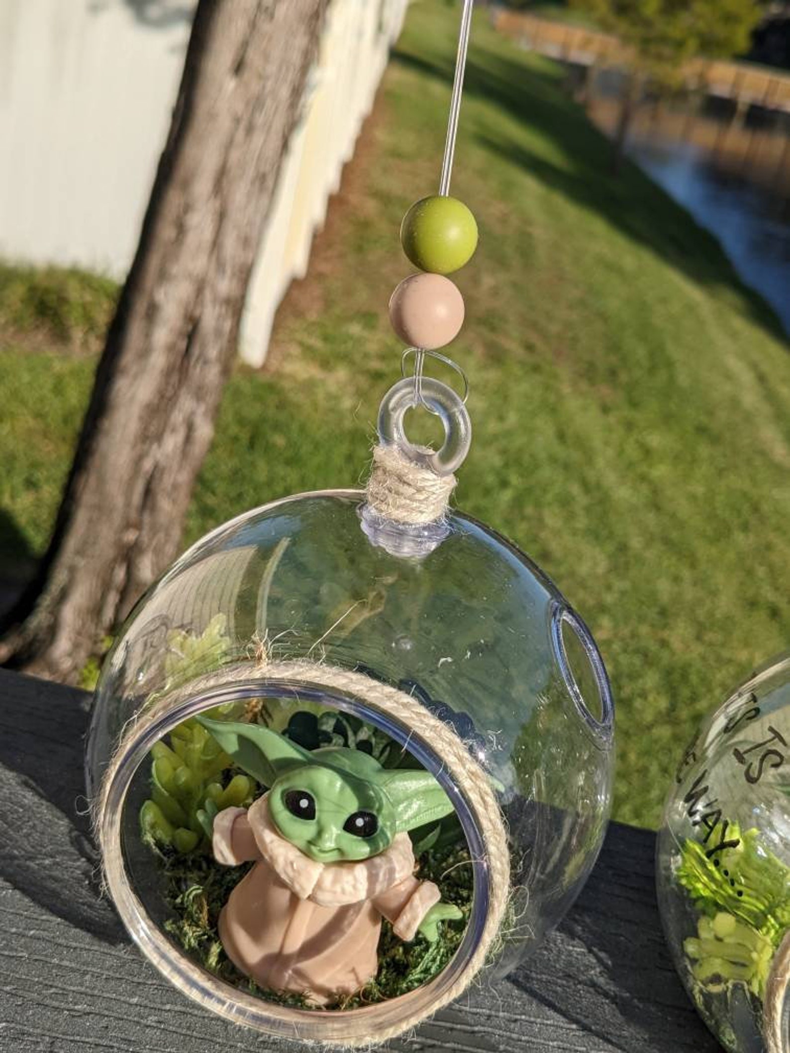 Baby Grogru Terrarium Planter - Etsy