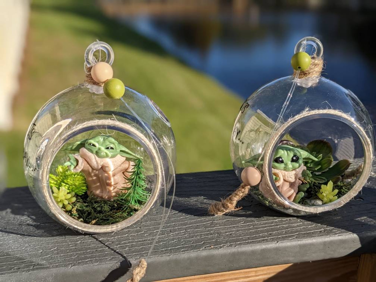 Baby Grogru Terrarium Planter - Etsy