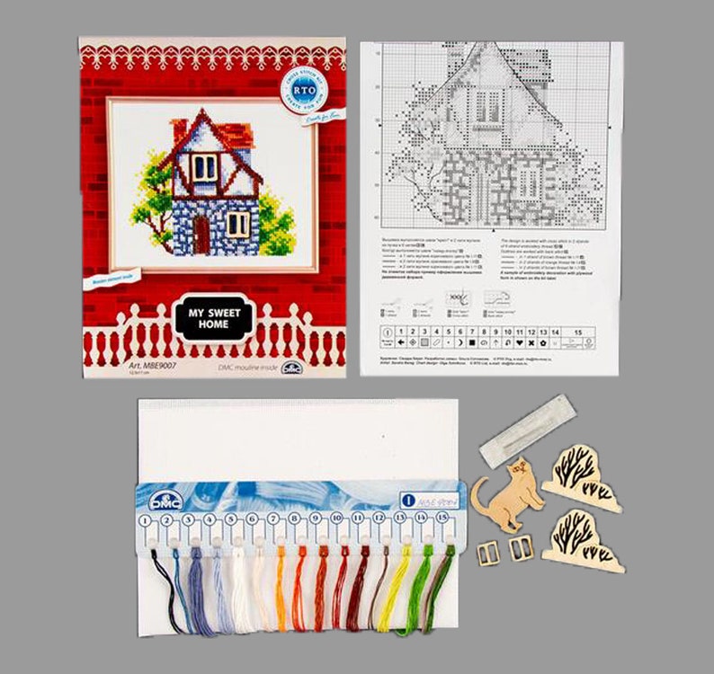 Counted Cross Stitch Kit in the Moment_rto_m967 - Etsy