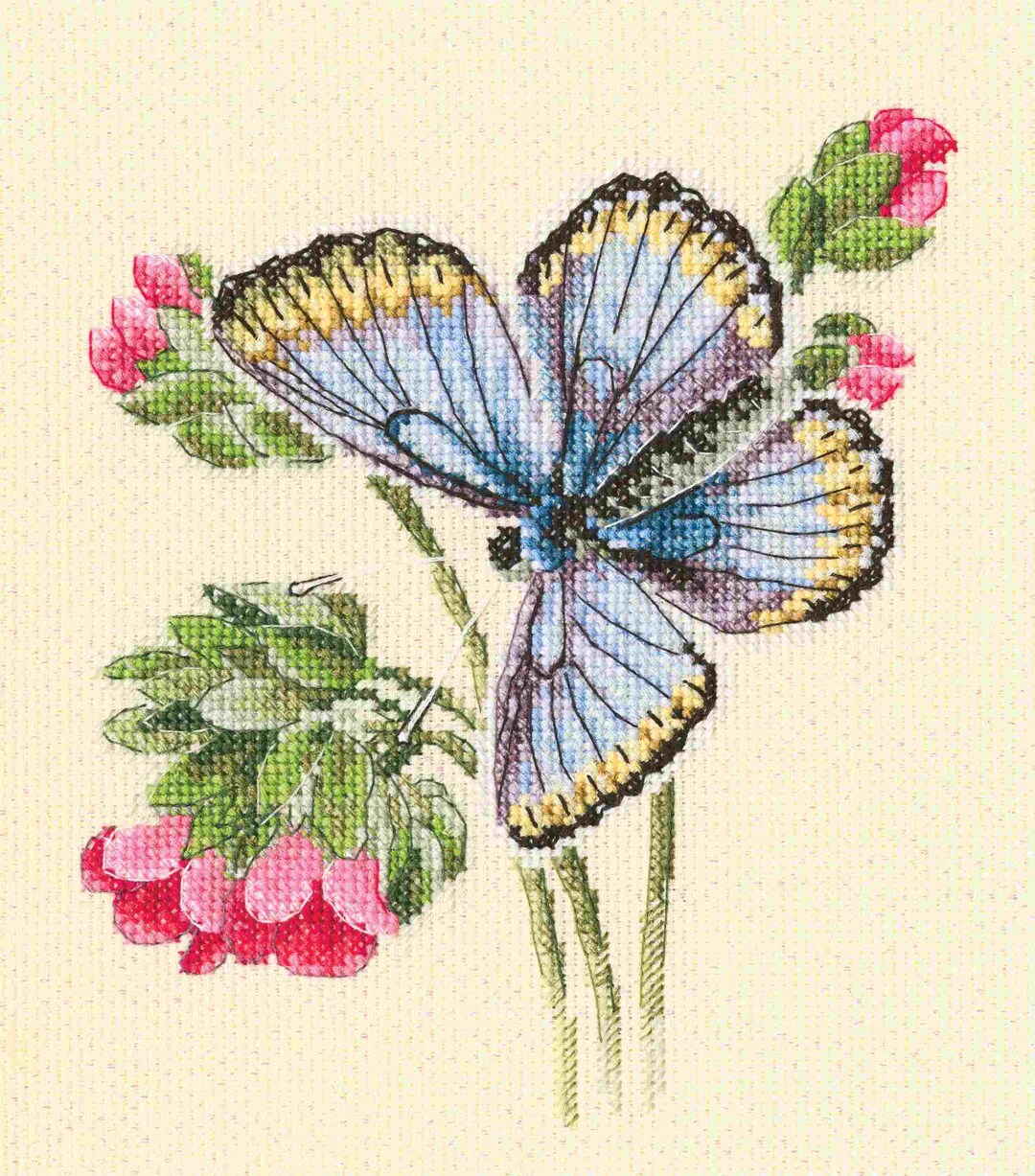 RTO Counted Cross Stitch Kit Butterfly on the Flower M749 / Nature ...