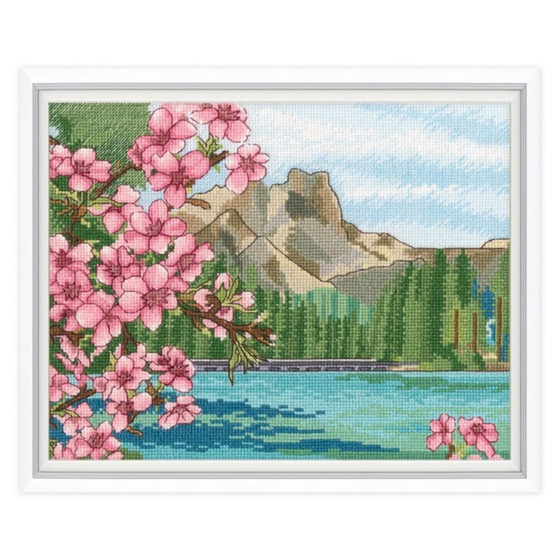 RTO Counted Cross Stitch Kit Mountain Lake M954 SAGA/ Landscape ...