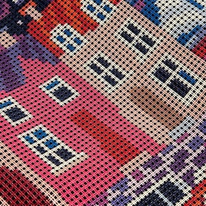 Needlepoint Pillow Kit Girl Women Collection Dart 5278, DIY Tapestry ...