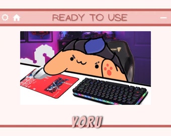 3 Valorant Bongo Cats Sage,killjoy,raze Virtual Camera for Twitch ...