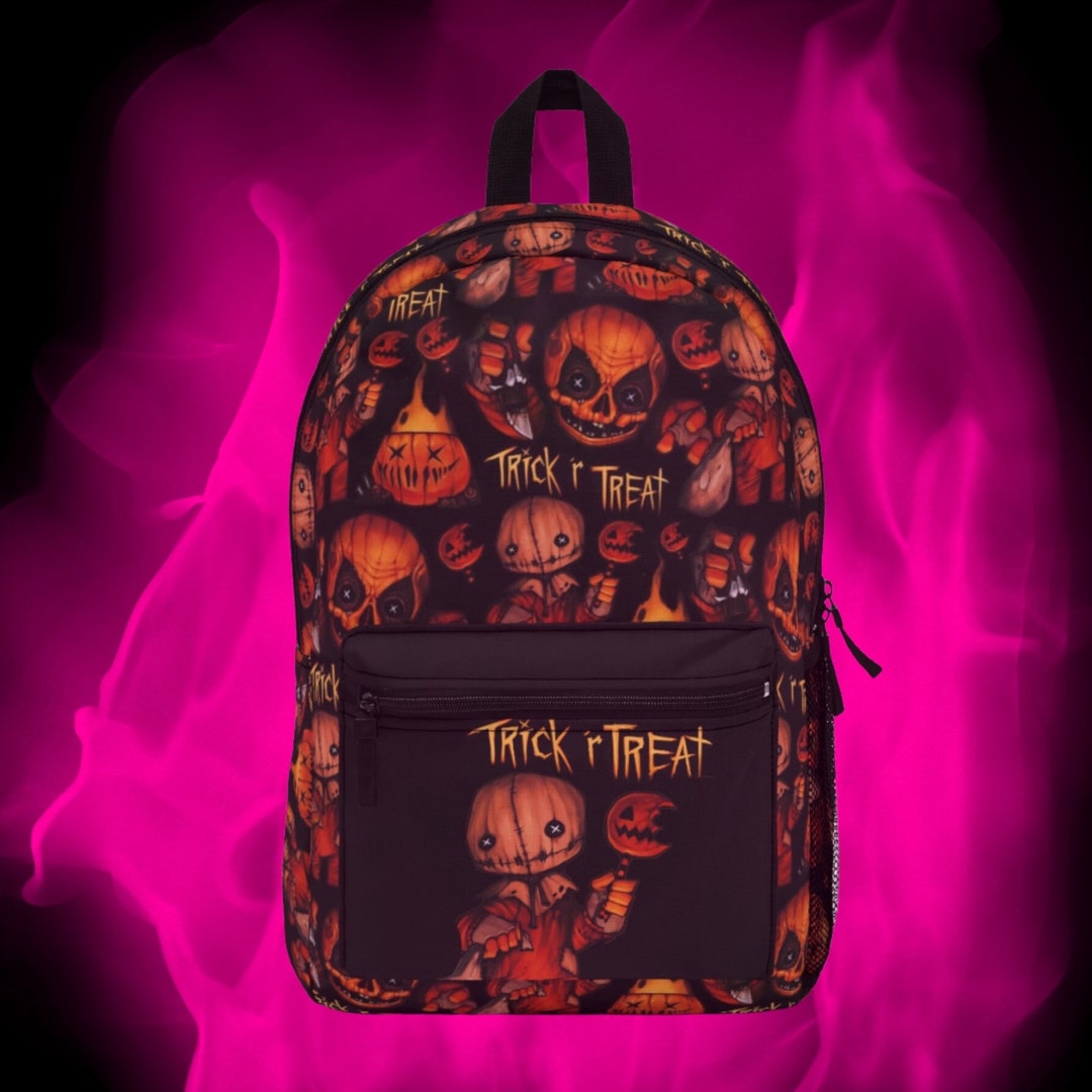 Unique Sam Graphic Design Backpack, Scary Movie Character Full Size ...
