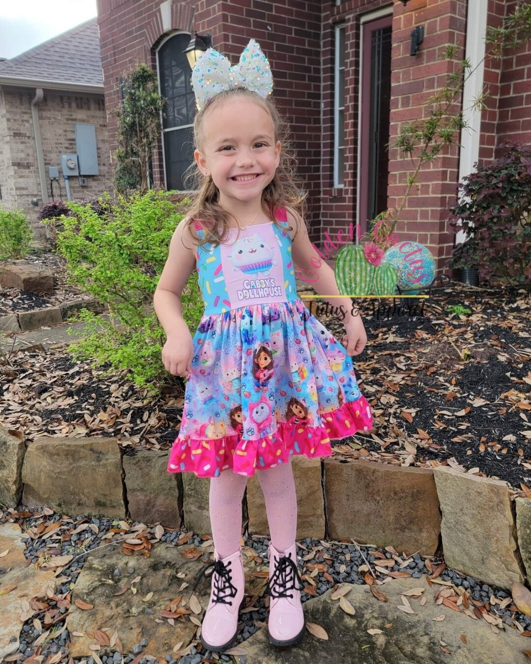 Gabby Cat Ruffle Dress PRE-ORDER - Etsy