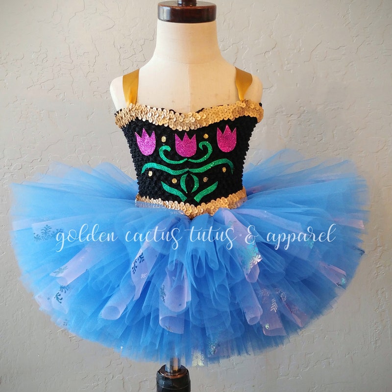 Elsa Tutu Dress - Etsy