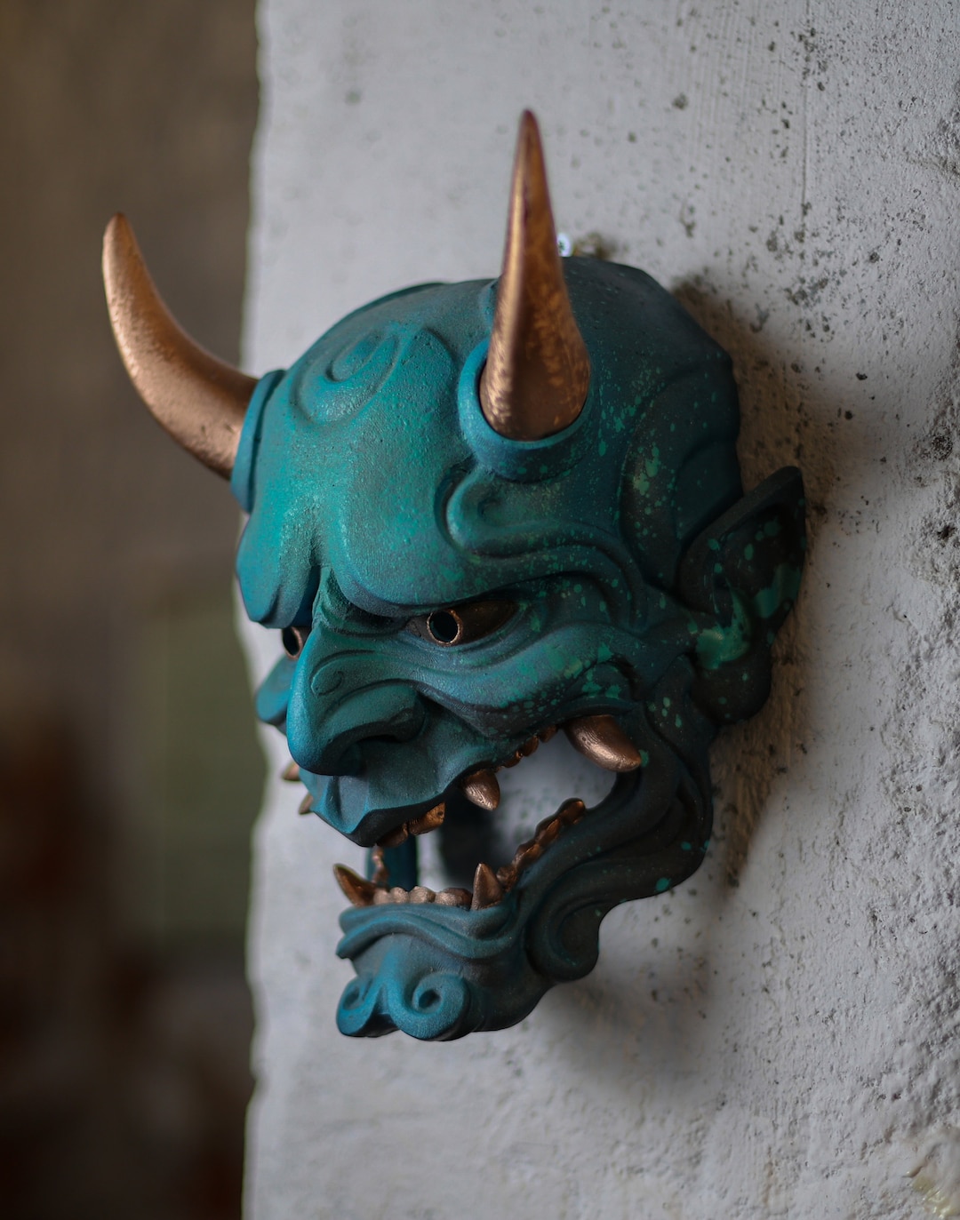 Traditional Japanese “oni” Mask - Etsy