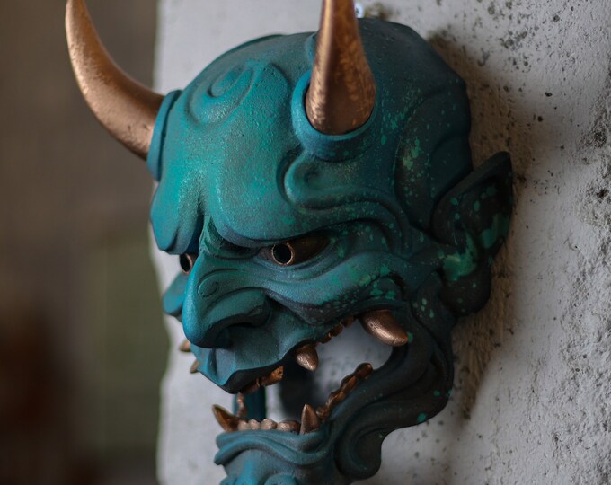 Traditional Japanese “oni” Mask - Etsy
