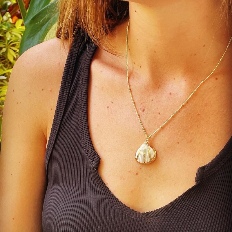 Seashell Necklace - Etsy