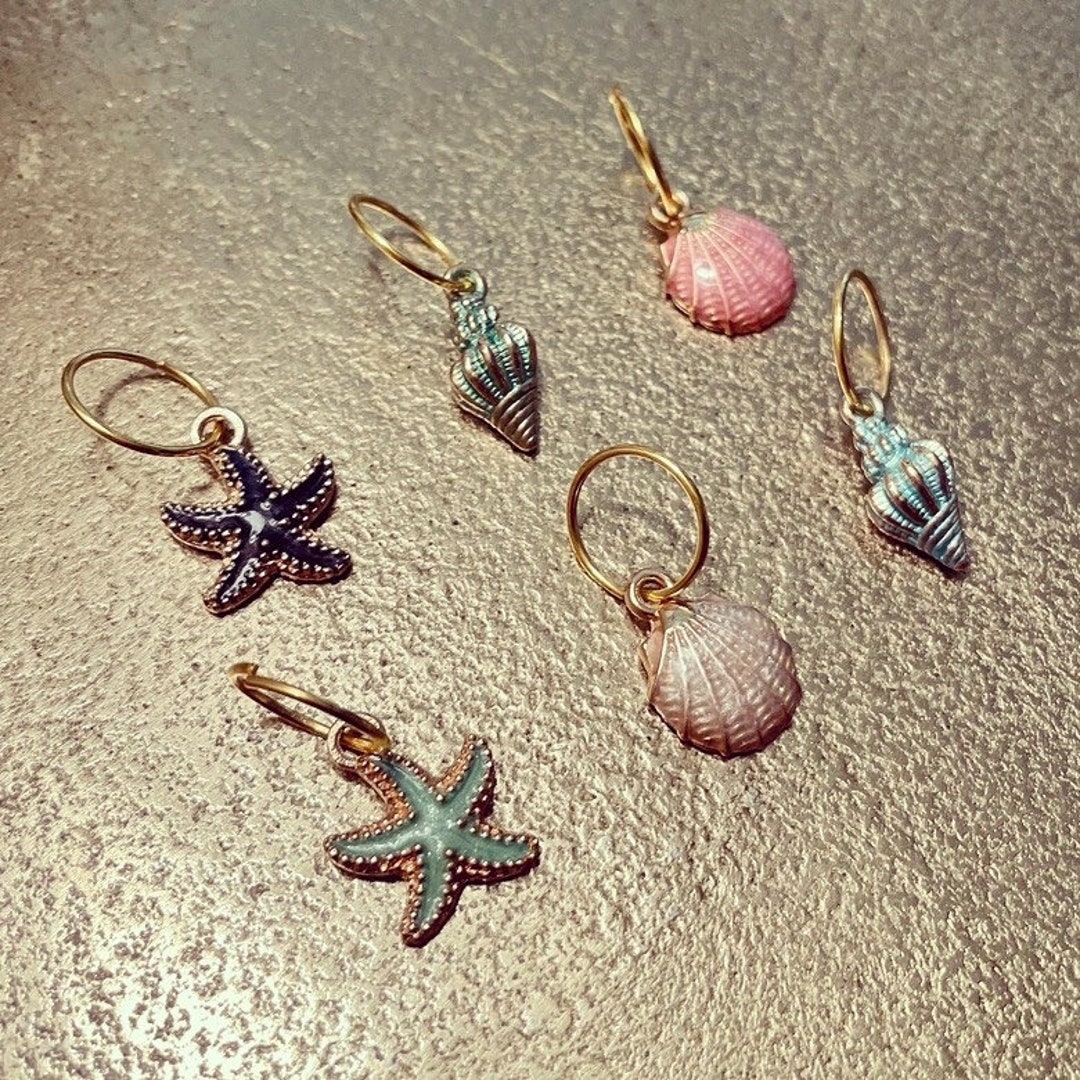 Hair Jewelry | Tropical Hair Rings Charms for Locs Braids Dreads ...