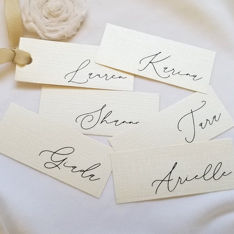 Wedding Name Tags - Etsy