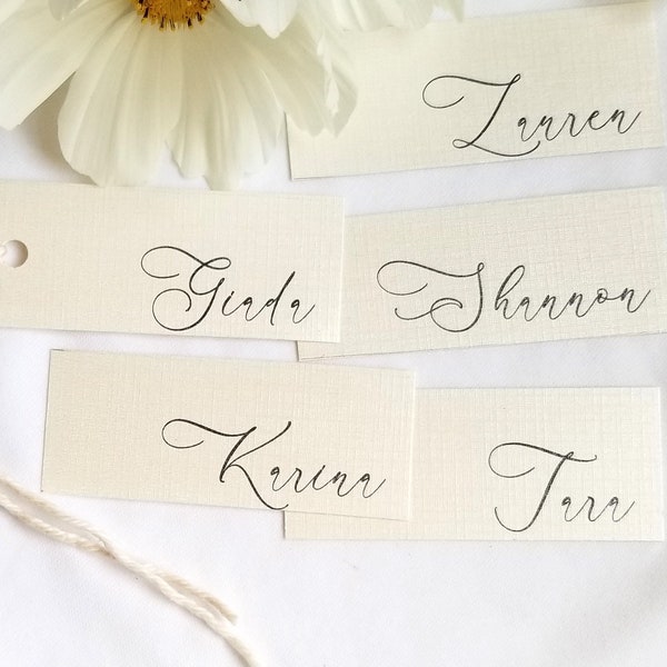 Wedding Name Tags - Etsy