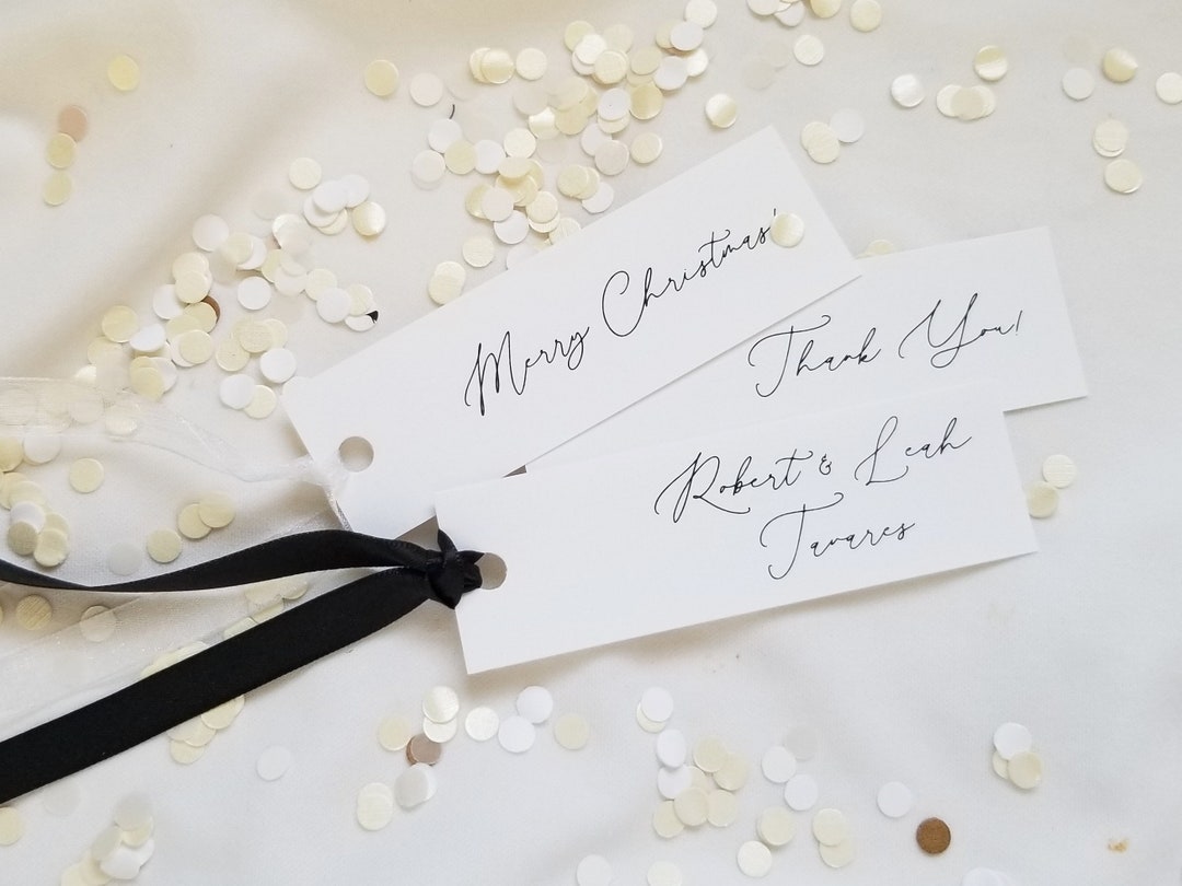 Wedding Place Tags, Gifts Name Tags, Guests Name Tag, Custom Gift Tag ...