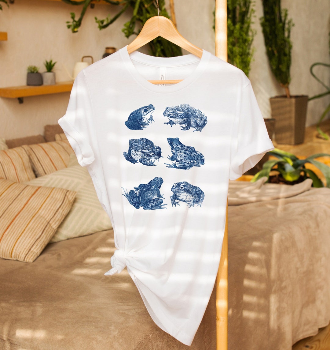 Vintage Frog Shirt, Frog T Shirt, Cute Frog Shirt, Frogs Shirt, Frogs ...