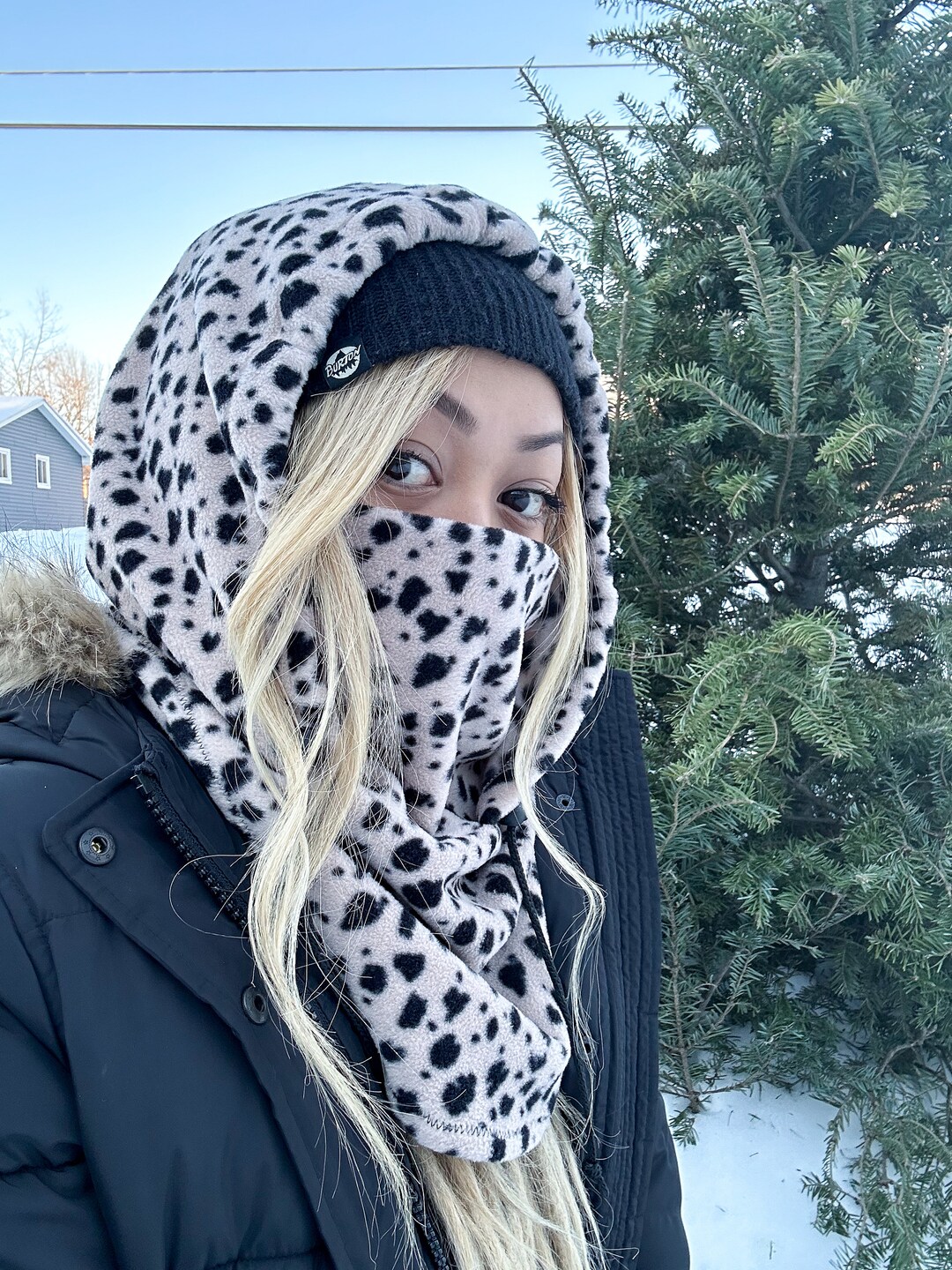 Custom Fleece Hood | Snowboard Hood | Ski Hood | Balaclava - Etsy