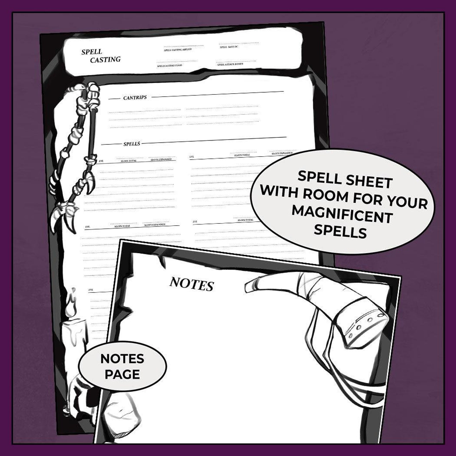 Primal Barbarian Dnd 5e Character Sheet, Form Fillable PDF - Etsy