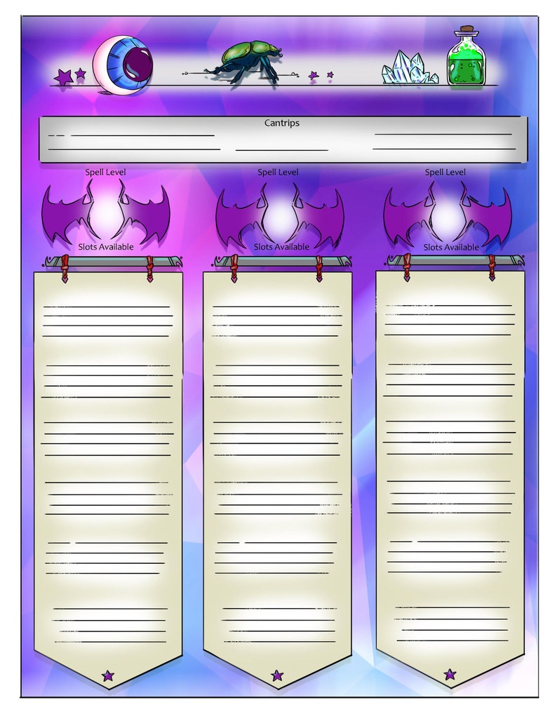 Otherworldly Warlock Dnd 5e Character Sheet Form Fillable - Etsy Otherworldly Warlock Dnd 5e Character Sheet Form Fillable - Etsy