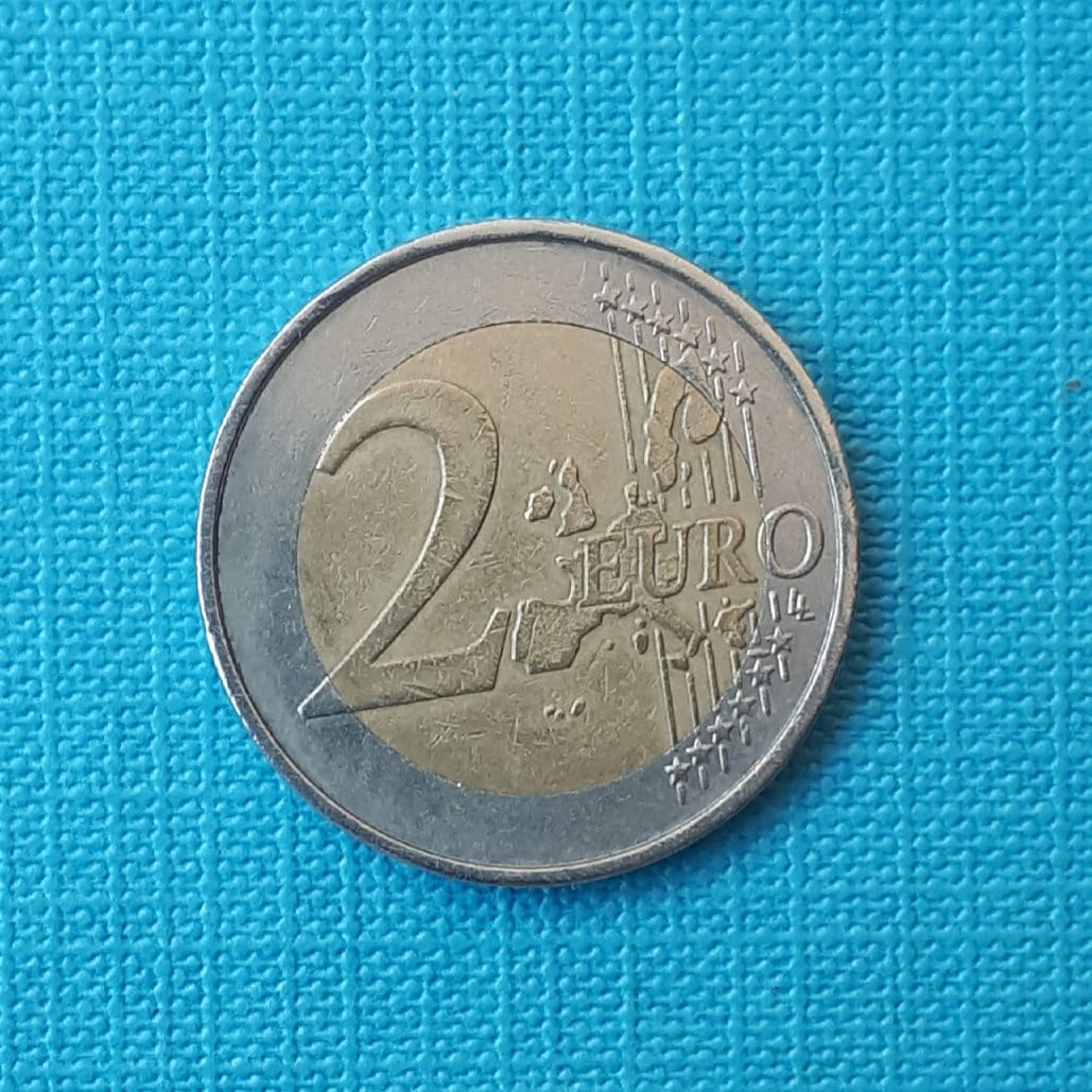2 Euro Germany 2002 J With Minting Errors - Etsy
