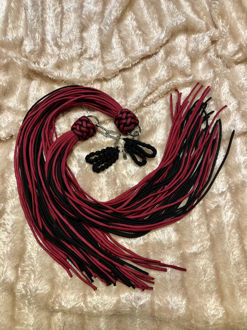 Pair of Poi Flogger/florentine Floggers Paracord Floggers. Set of ...