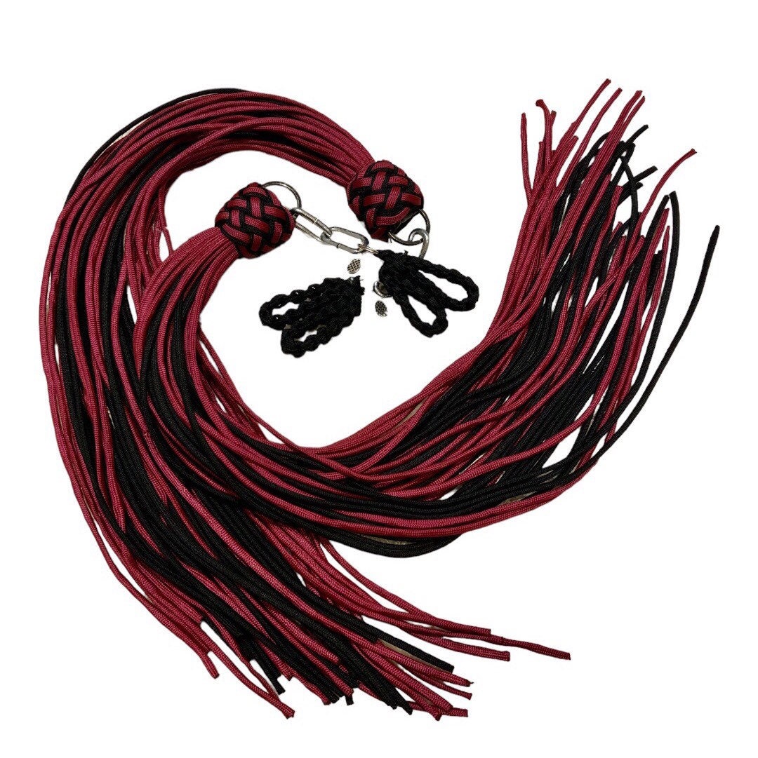 Pair of Poi Flogger/florentine Floggers Paracord Floggers. Set of ...
