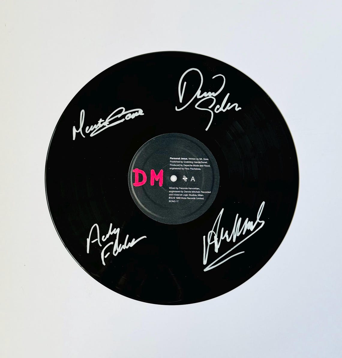 Depeche Mode Personal Jesus Signed Vinyl Record Unframed - Etsy