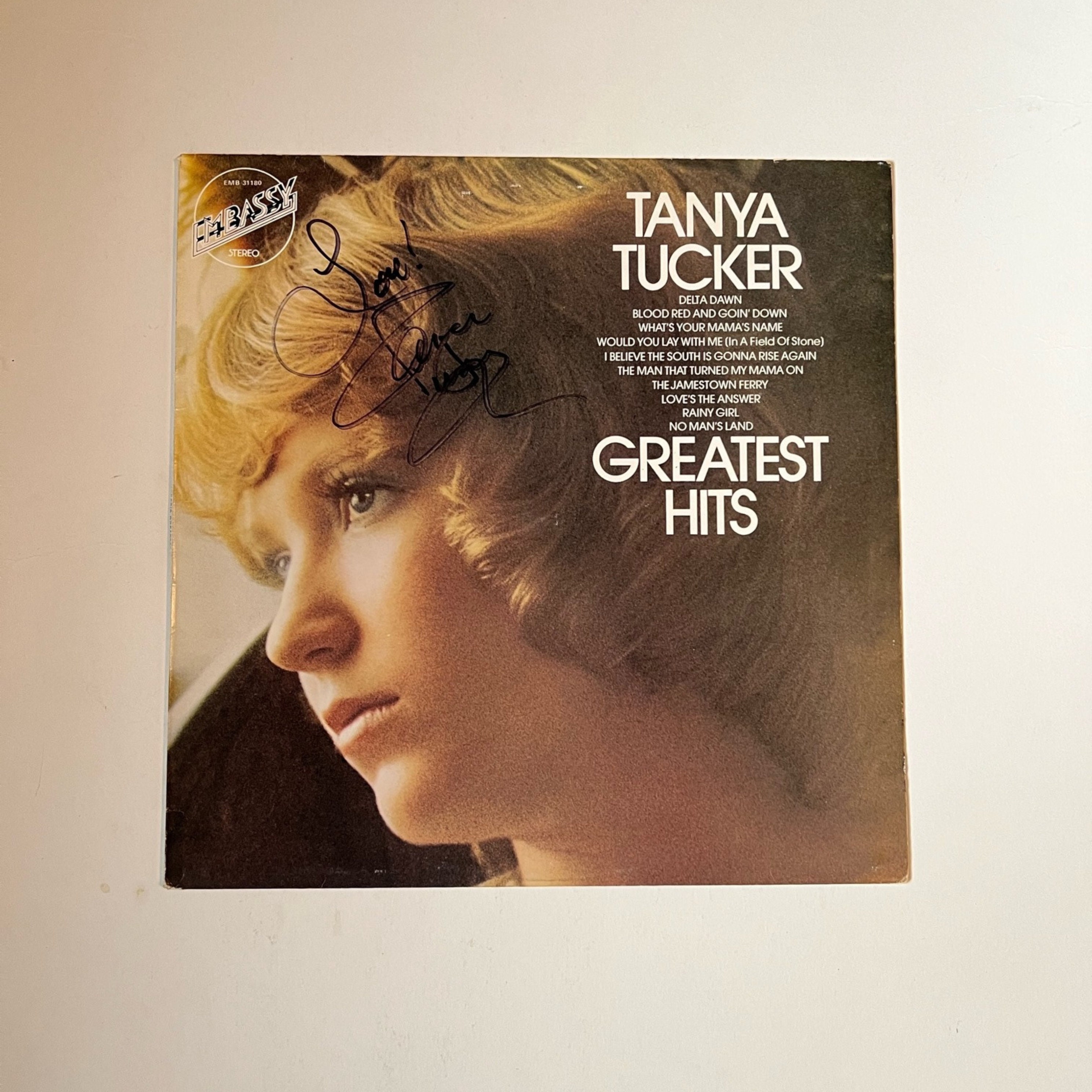 Tanya Tucker Vinyl Record LP Cover Autographed - Etsy