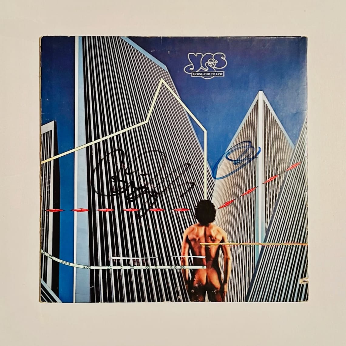 Yes Going for the One Vinyl Record LP Cover Autographed - Etsy