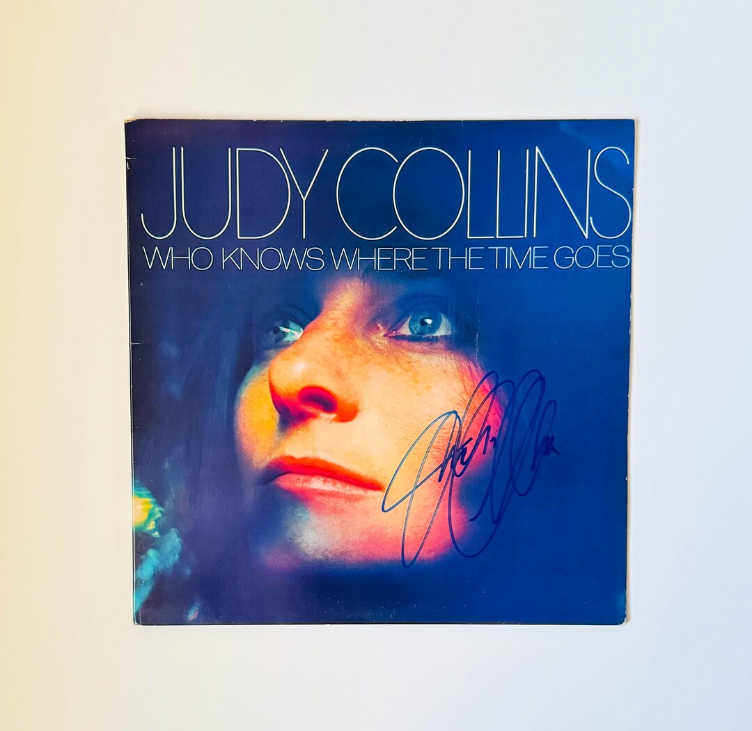 Judy Collins Vinyl Record LP Cover Autographed - Etsy