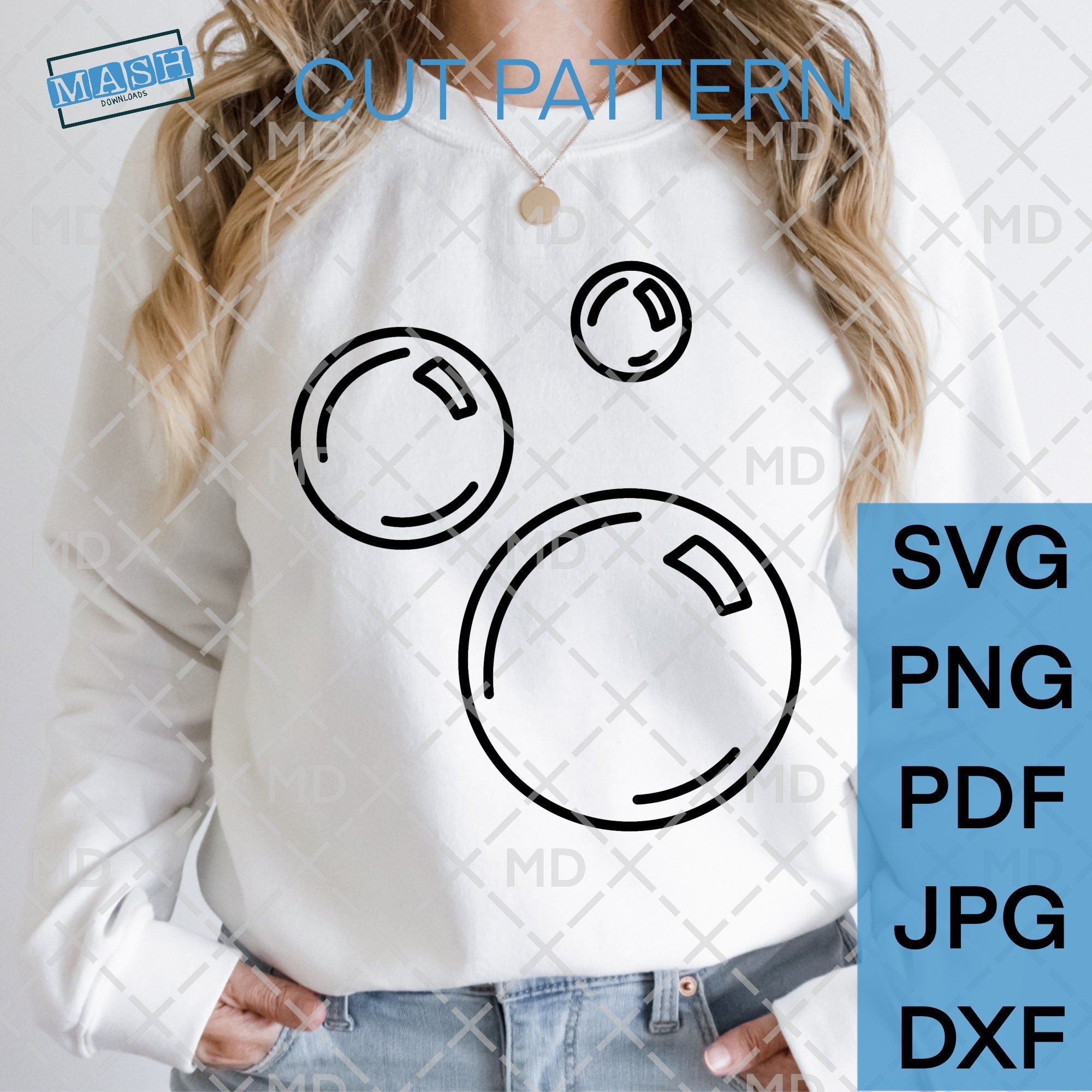 Bubbles SVG, Bubbles Clipart, Cricut Cut Files, Underwater SVG, Png ...