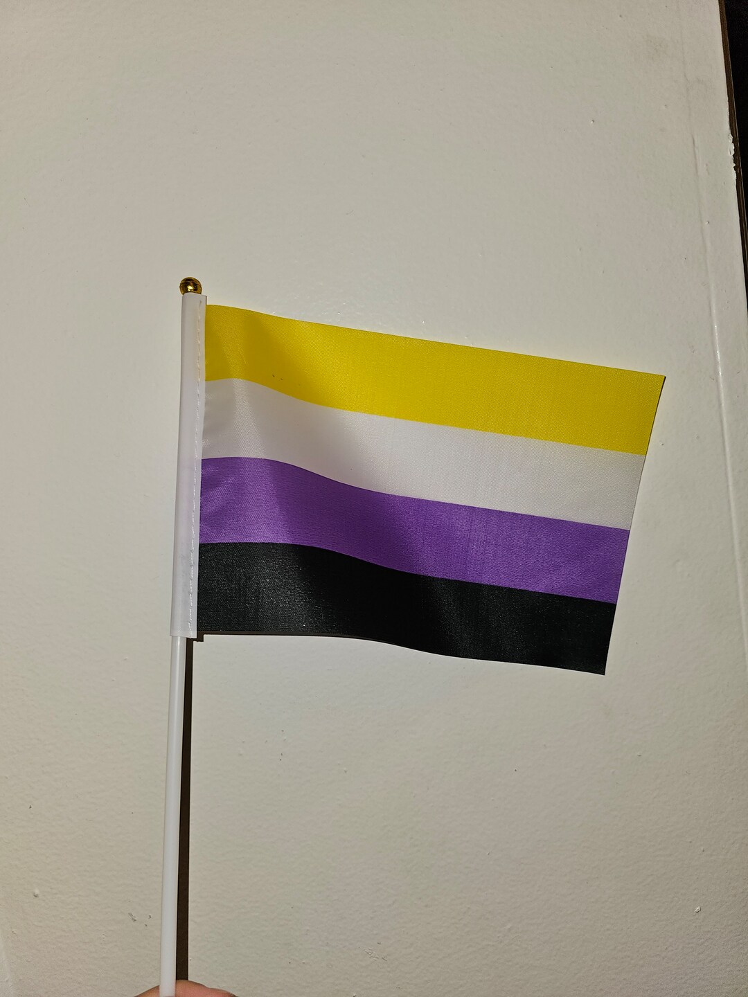 Non Binary Mini Pride Flag - Etsy