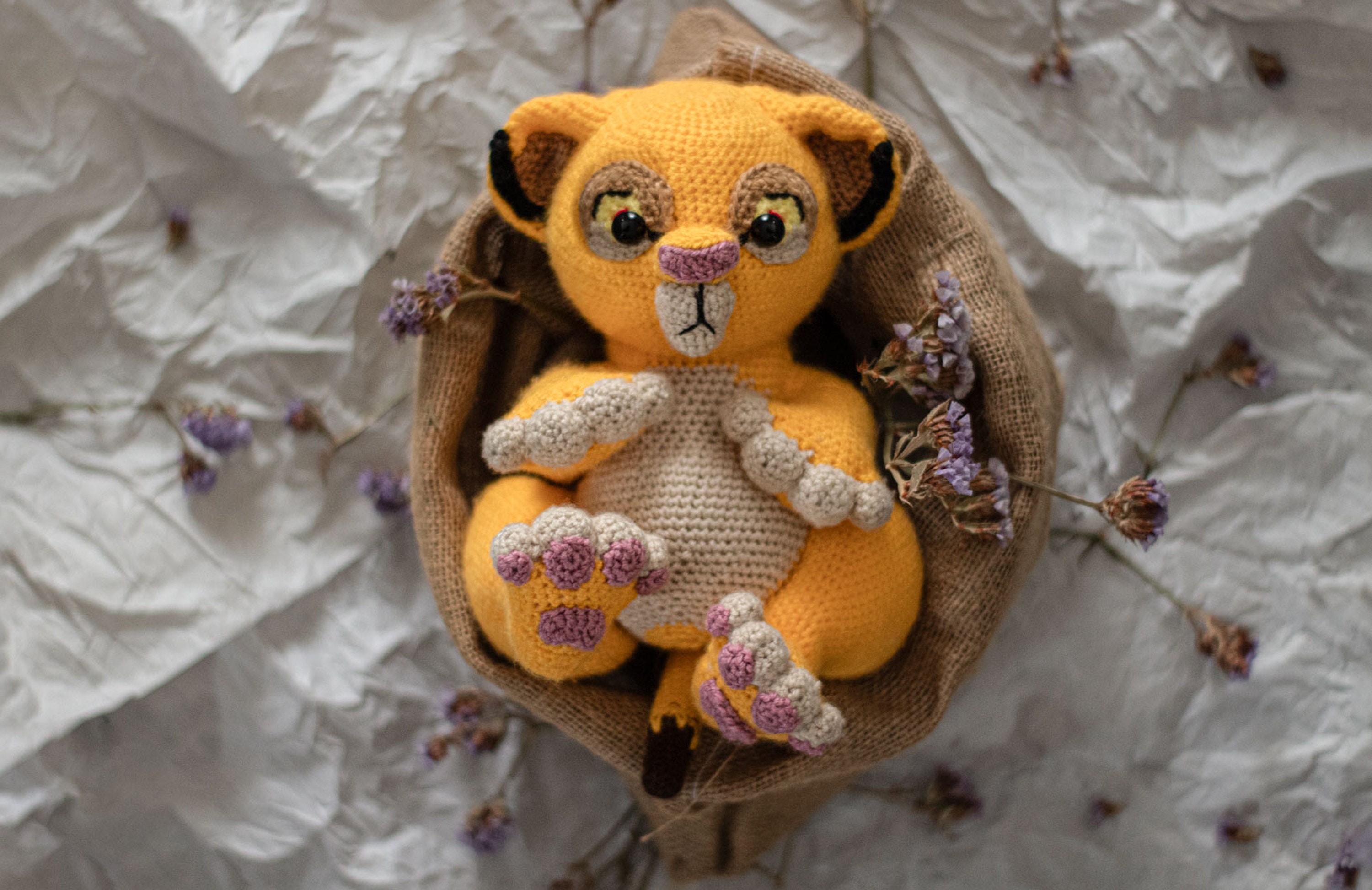 Amigurumi Doll, Cubs From Lion King, Handmade Doll - Etsy
