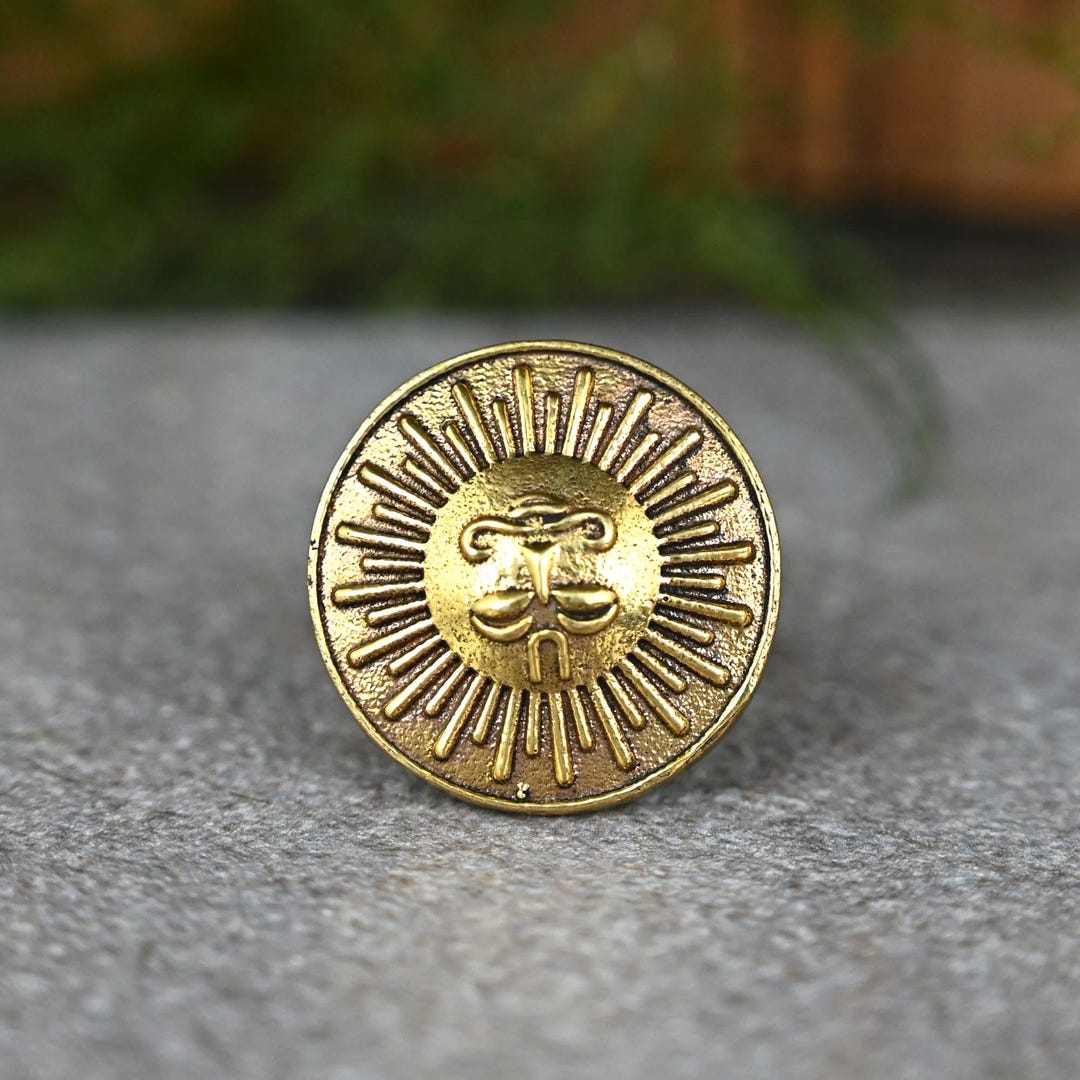Gold Sunshine Ring, Full Sun Gold Ring, Dainty Sun Stacking Ring, Rings ...