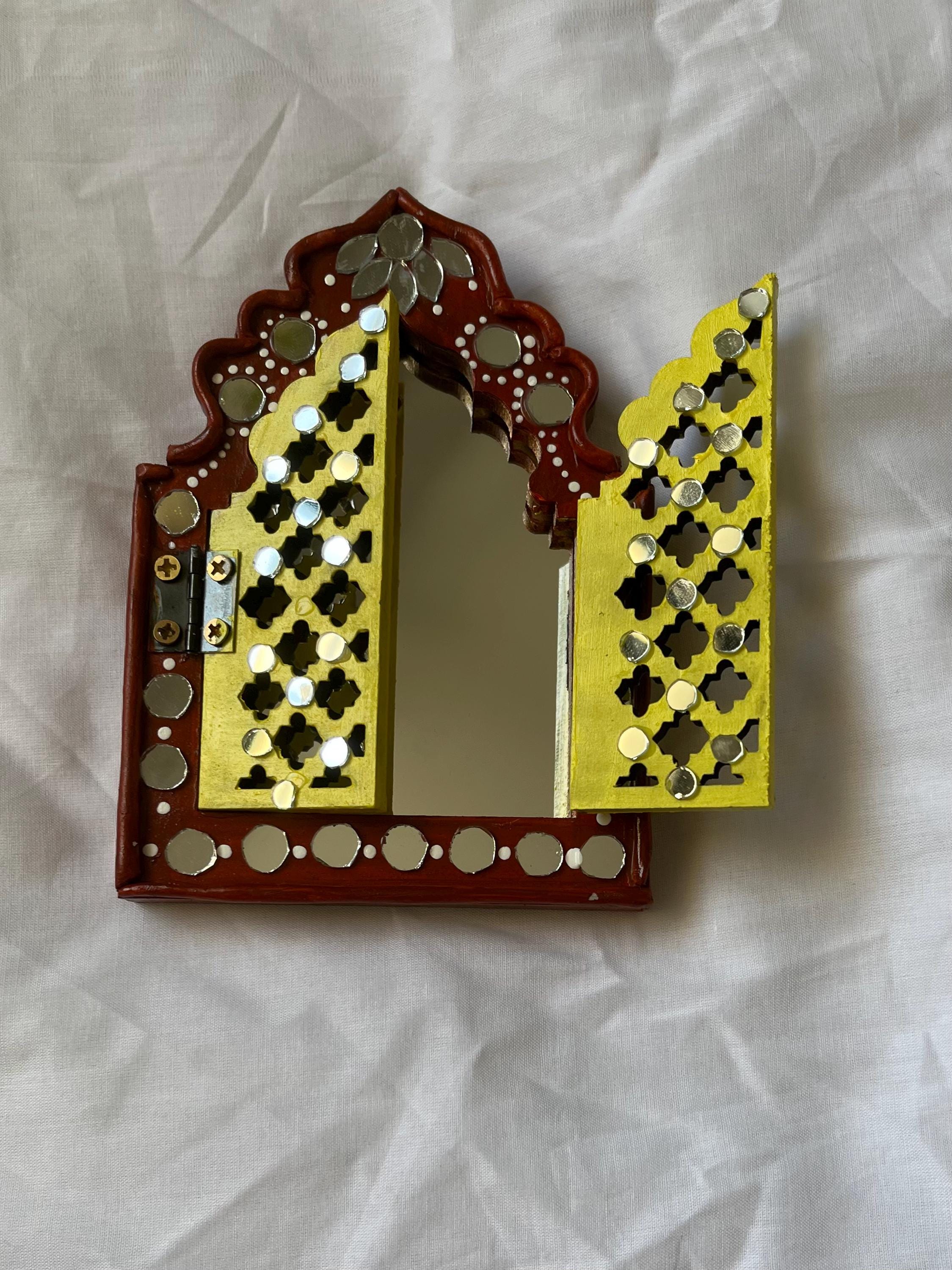 Handmade Mini Jharokha Windows - Set of 5 Rajasthani Wall Decor ...