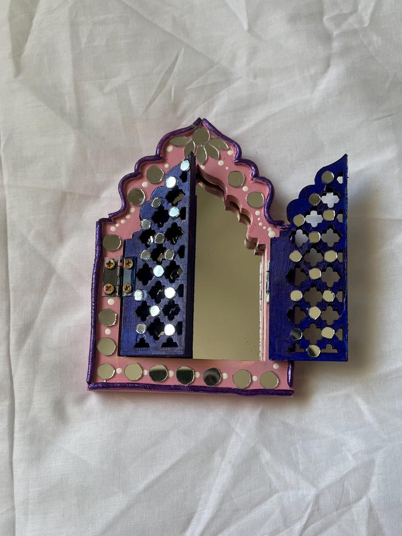 Handmade Mini Jharokha Windows - Set of 5 Rajasthani Wall Decor ...