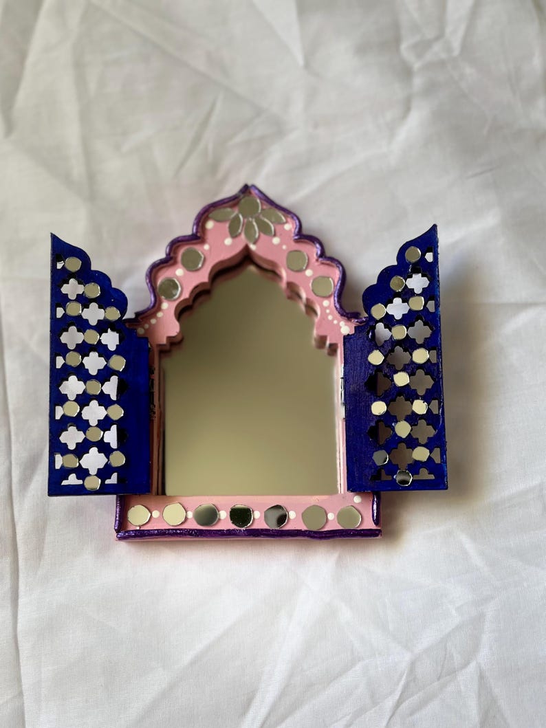 Handmade Mini Jharokha Windows - Set of 5 Rajasthani Wall Decor ...